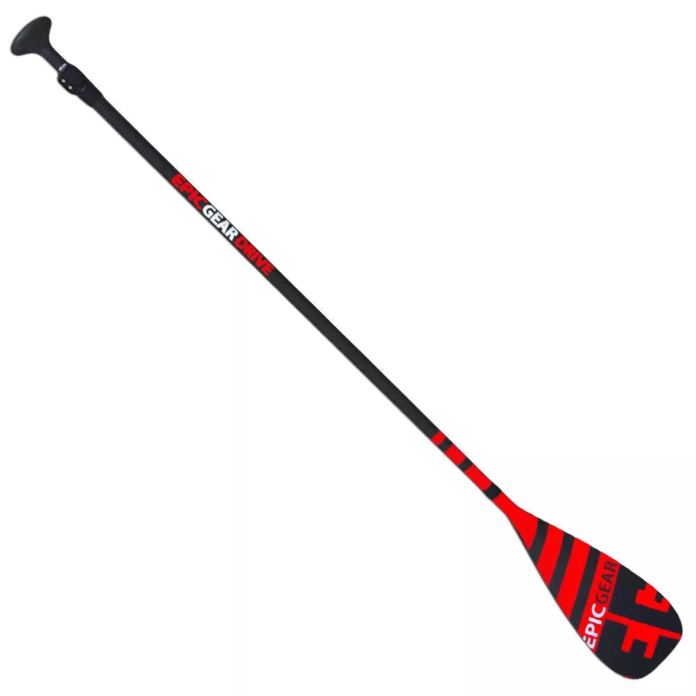 Epic Gear V-Drive Full Carbon Adjustable SUP Paddle Red – Sandy Point ...